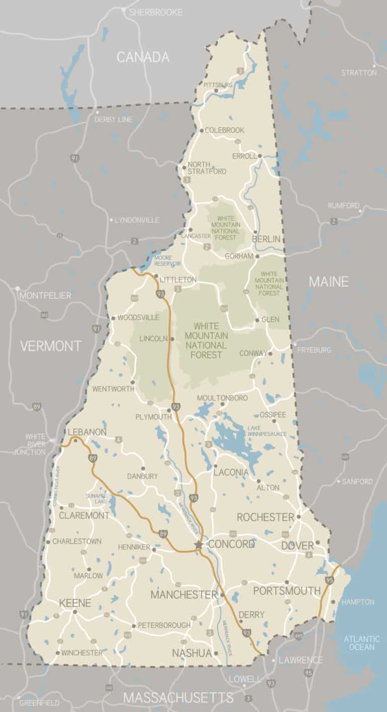 603 Area Code - State of New Hampshire Area Code